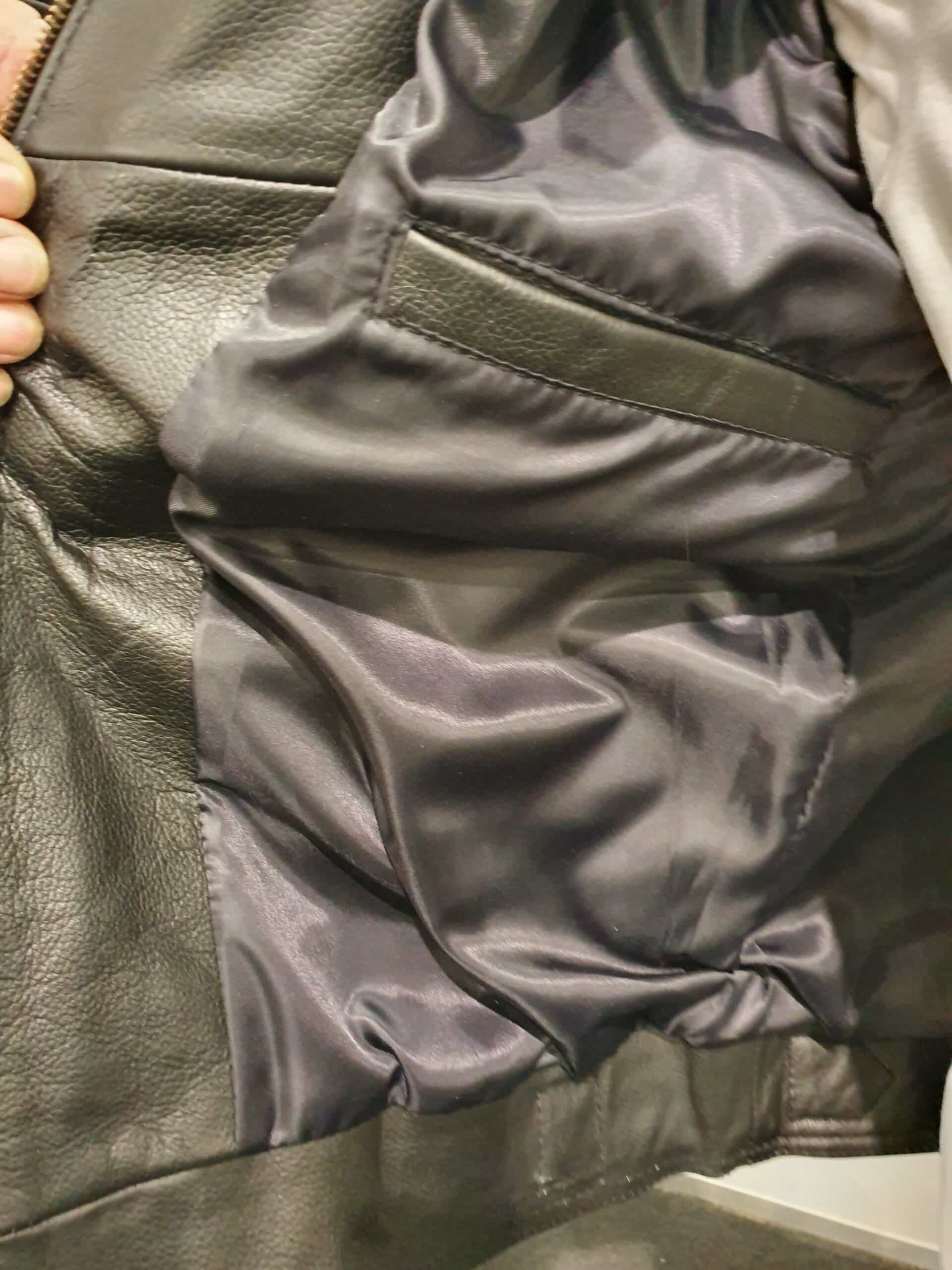 Striped Motorcycle Jacket - Motorcycle Leather Jacket - Buffalo ...