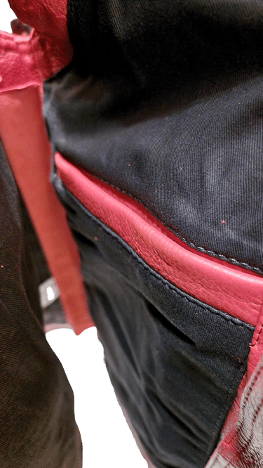 Men's Red Leather Vest - Motorcycle Leather Vest for Men & Women NZ