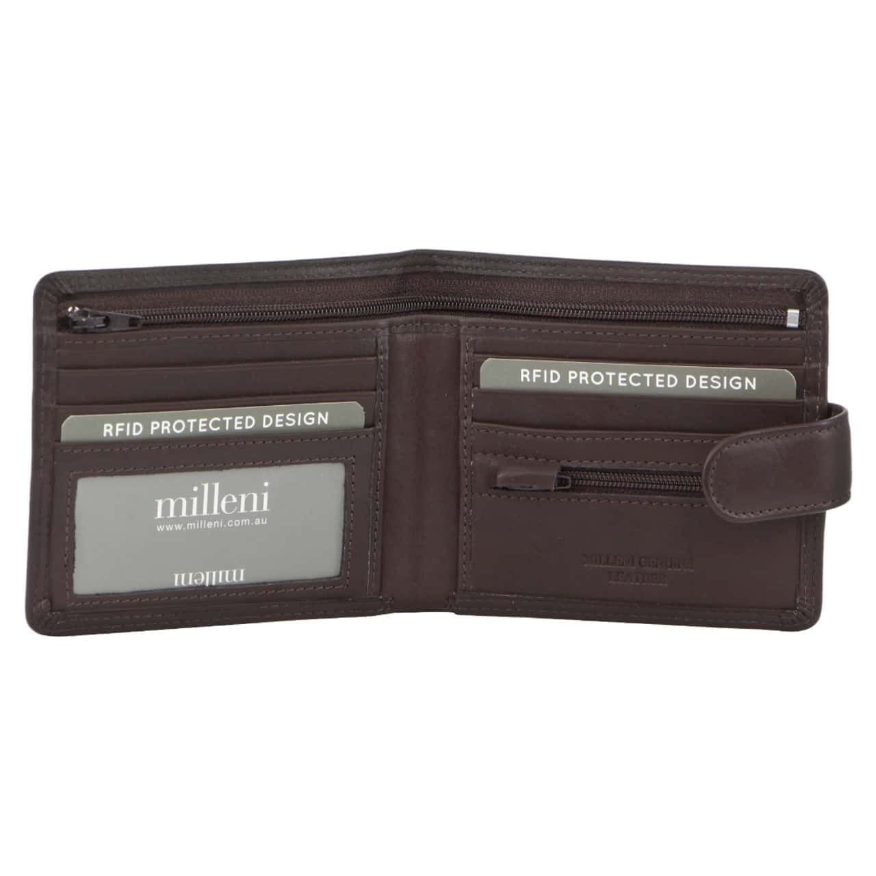 Milleni Men's Leather Wallet - Men's Genuine Leather Wallets