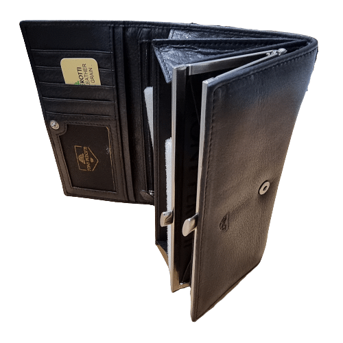 Tony Perotti Italian Soft Leather Purse - Women's Leather Wallet