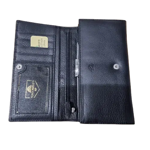 Tony Perotti Italian Soft Leather Purse - Women's Leather Wallet
