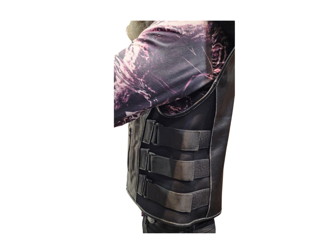 Snake Swat Leather Vest - Best Selling Leather Vests
