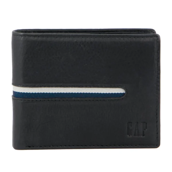 GAP Leather Bi Fold Flap Wallet Leather Direct Genuine Leather Wallets